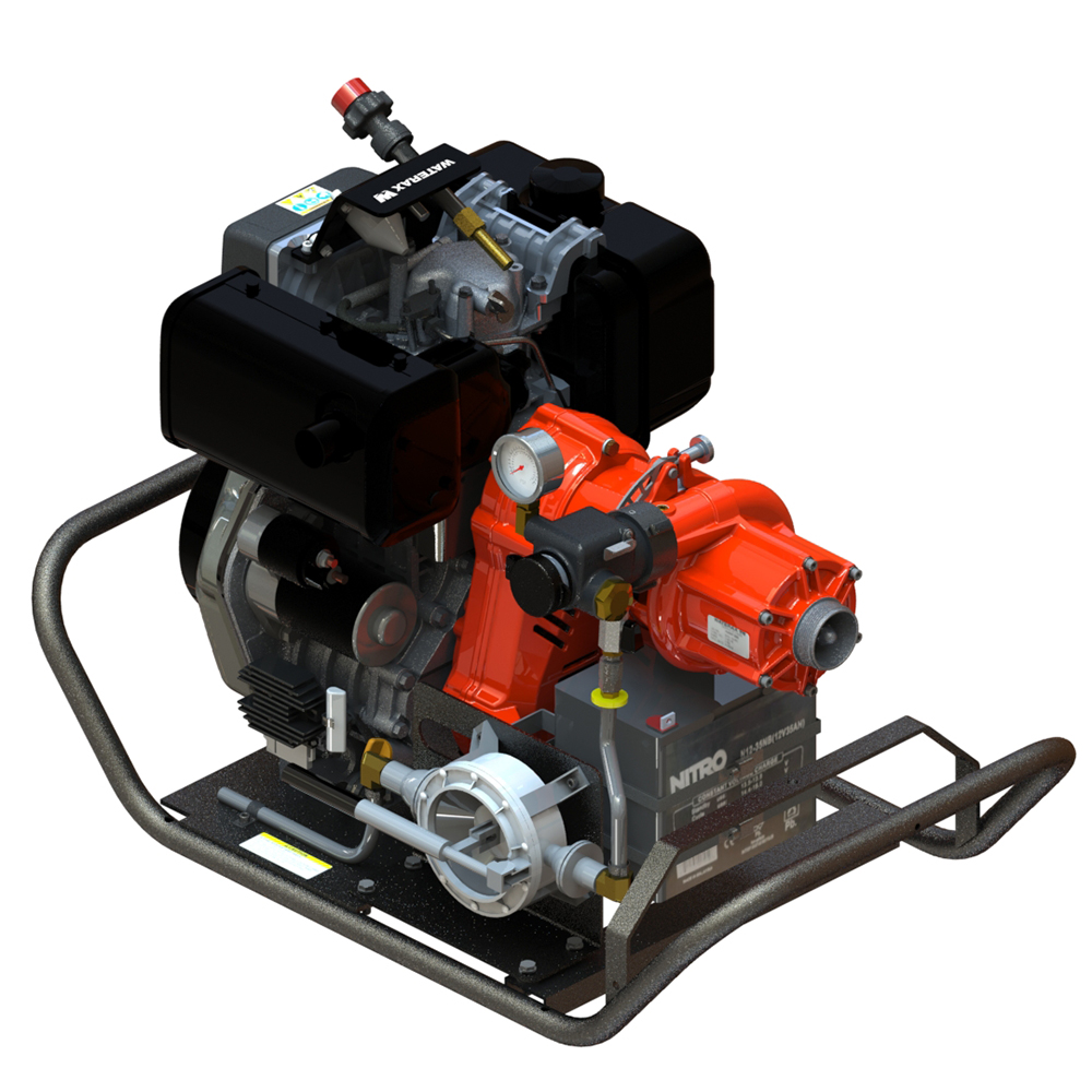 WATERAX pumps | Portable, lightweight high-pressure fire pumps